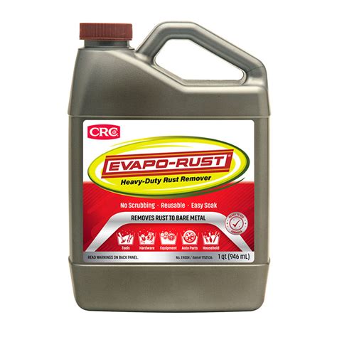 Technical Information For All Of The Evapo Rust Family Of Products