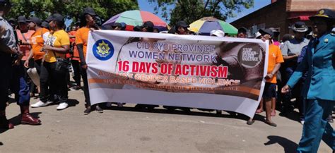 Police March Against Gender Based Violence Asakhe Cite