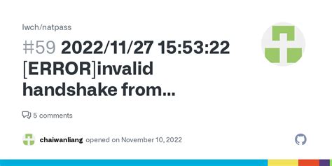 20221127 155322 Error Invalid Handshake From 172161713650278