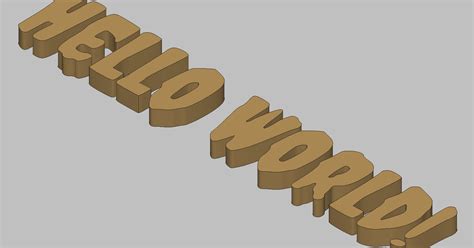 Hello World 1 By Xennbas Download Free Stl Model