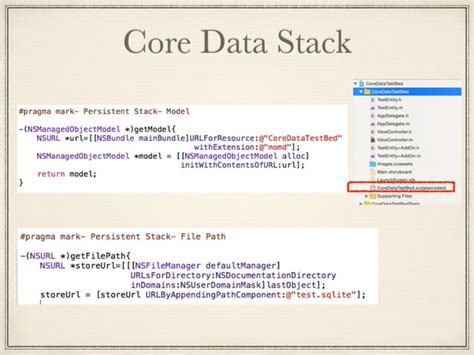 Core Data Introduction Pdf Databases Computer Software And