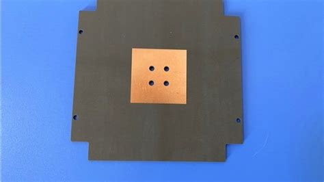 High Frequency 2 Layer Pcb Specifications F4btms1000 Ceramic Ptfe Substrate