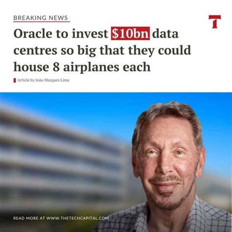 Pradeep R On Linkedin Oracle Announces 10bn Investment In Massive Data Centres Capable Of…