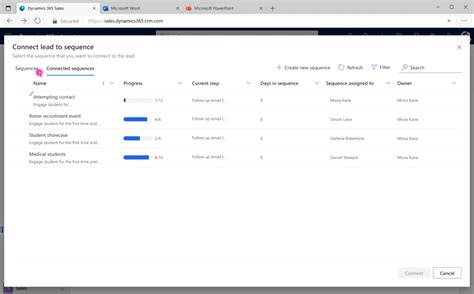 Support Parallel Working With Multiple Sequences In Dynamics 365 Sales Microsoft Dynamics 365 Blog