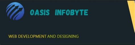 web development internship experience with oasis infobyte