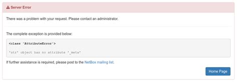Bulk Ip Edit Str Object Has No Attribute Meta Issue Netbox Community Netbox