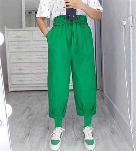 ۳۰ استایل جدید و شیک که با شلوار خمره ای می توانید داشته باشید ؛ ترند