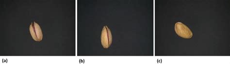 Different Open Shell Pistachio Images From Different Angels A Turned