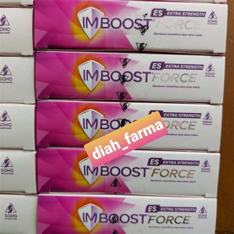 Promo Imboost Force Es Extra Strength Box 30 Tablet Diskon 33 Di Seller Medika Lestari