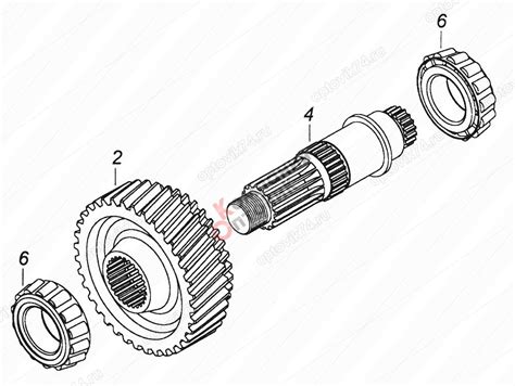Схема раздатки камаз 43118