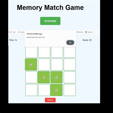 Webdevelopment Javascript Memorygame Coding Frontenddevelopment