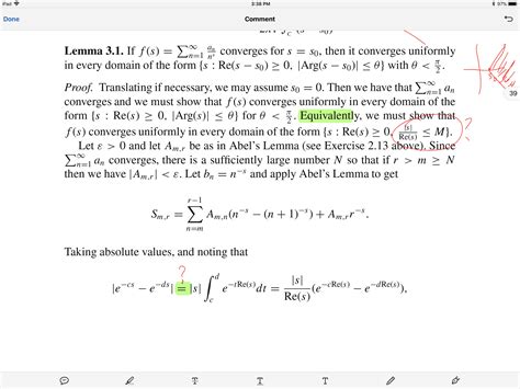 Real Analysis Question On Proof Of Uniform Convergence Of A Series