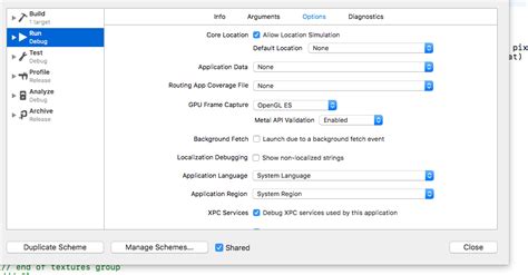 ios xcode 调试opengl shader 步骤详解 xcode shader调试 csdn博客