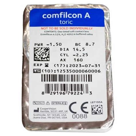 Biofinity Multifocal Toric 17781