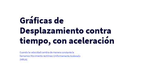 Gráfica De Posición Con Aceleración