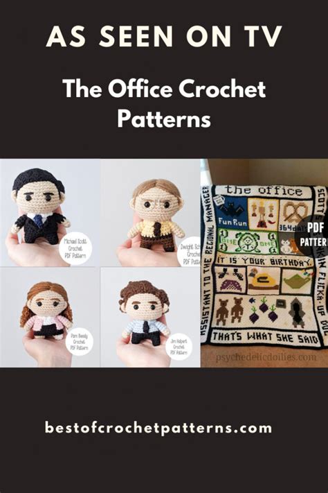As Seen On Tv The Office Crochet Patterns Crochet Patterns Tips