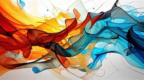 Premium Ai Image Visual Complexity Emerges In Background Blending