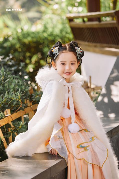 儿童汉服摄影作品案例分享 儿童摄影 古装美图网