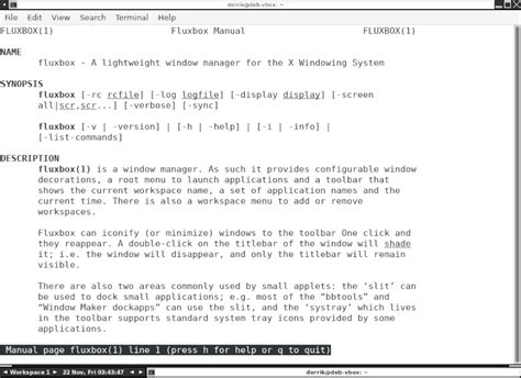 How To Set Up The Fluxbox Window Manager On Linux