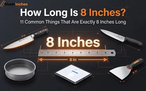 10 Common Things That Are Exactly 8 Inches Long