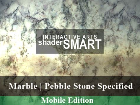 Marble Pebble Stone Specified Shader Smart Mobile Edition 시각 효과 셰이더 Unity Asset Store