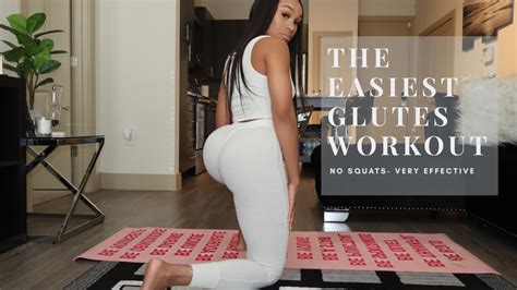 How To Grow Your Glutes Easily At Home No Squats Youtube