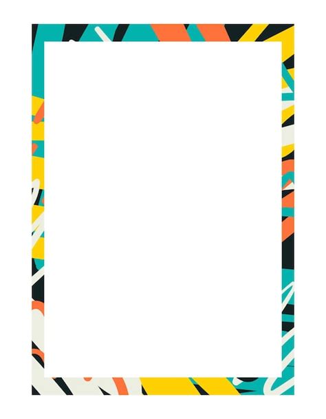 Modern Border Design Vector