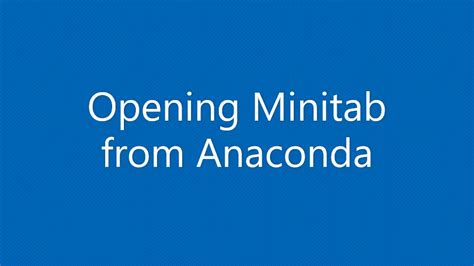 关于使用 Minitab 的 Python 集成及自动化和数据抓取的教程 How To Create A Python Visual In