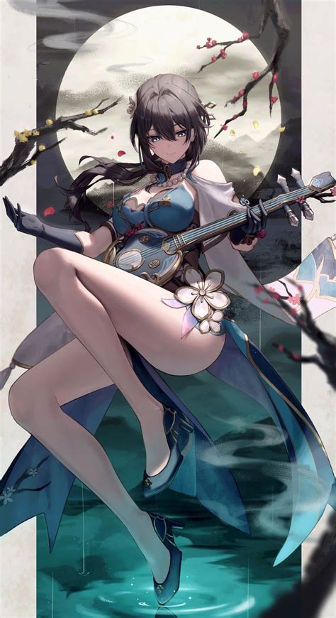 Ruan Mei Honkai And More Drawn By Bakemonsou Danbooru