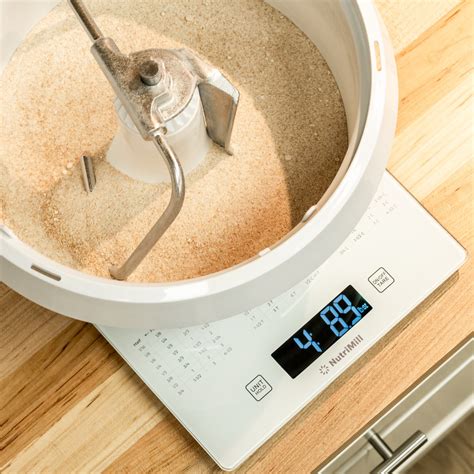 Large Digital Kitchen Scale Nutrimill Baking Scale