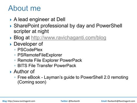 Getting Started With Powershell Scripting Pptx
