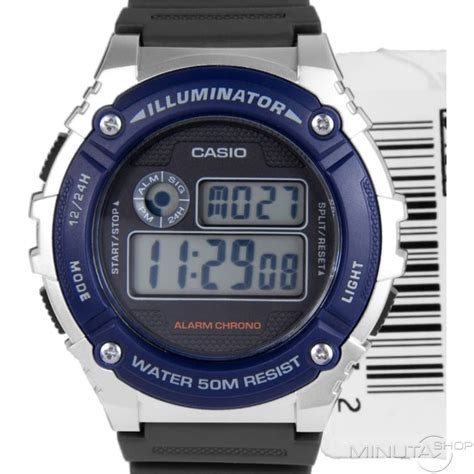 Купить часы Casio W 216h 2a [2avef] цена на Casio Collection W 216h 2a [2aef] в Minutashop