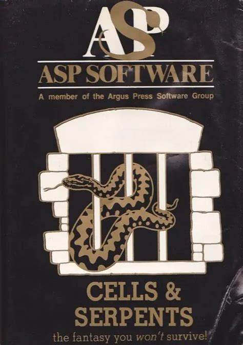 Cells And Serpents 1983asp Software Rom Download Zx Spectrumzx