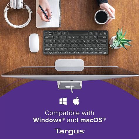 Targus Antimicrobial Compact Multi Device Bluetooth Keyboard Kaira Global Singapore