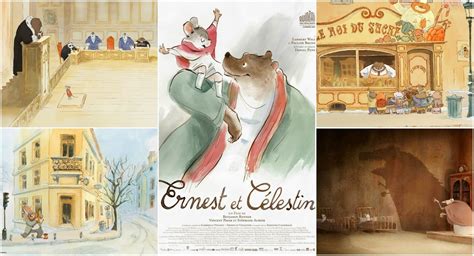 Animated Film Reviews Ernest And Celestine 2013 Mice And Bears
