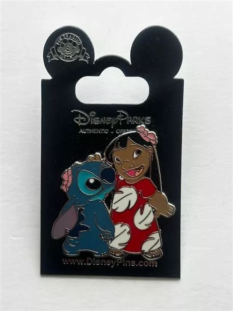 Disney Lilo And Stitch Pin Hugging Standing Together Pin Picclick Uk