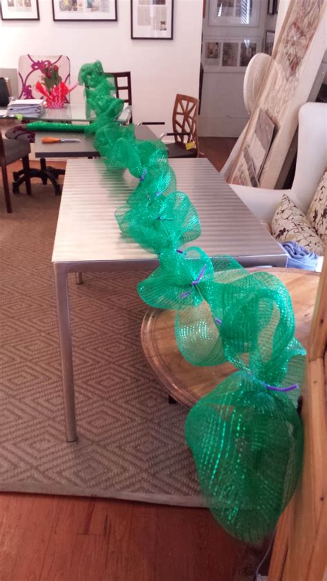 Nadia S DIY Projects DIY Deco Mesh Garland