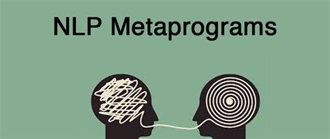 What Are NLP Meta Programs NLP Training NLP Coaching NLP Master Practitioner Motivational