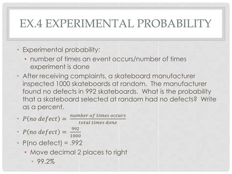 PPT 2 6 Theoritical And Experimental Probability PowerPoint Presentation ID 3163795