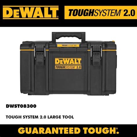 Dewalt Dwst08300 Dewalt Tough System 2 0 Heavy Duty Large Tool Box Shopee Malaysia