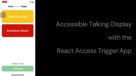 React Accessibility Ltd On Linkedin Talking Displays React Trigger
