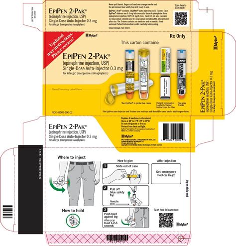 Epipen Package Insert Prescribing Information