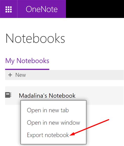 Onenote Export Notebook Wqppictures