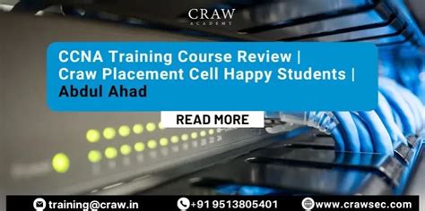 Craw CCNA Training Course Review Abdul Ahad Craw Security