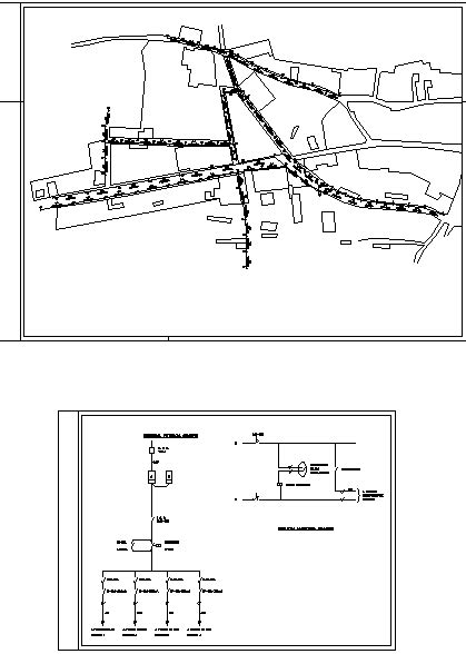Public Lighting Project DWG Full Project For AutoCAD Designs CAD