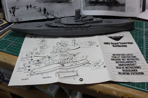 Hms Resolution R Class Battleship Work In Progress Maritime