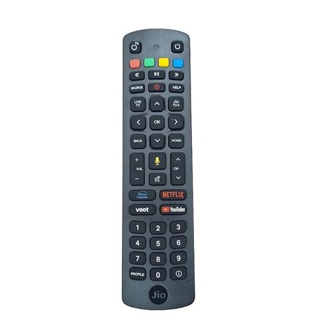 Buy Jio Set Top Box Remote Compatible With Jio Fiber Box With Voice Control 584 00