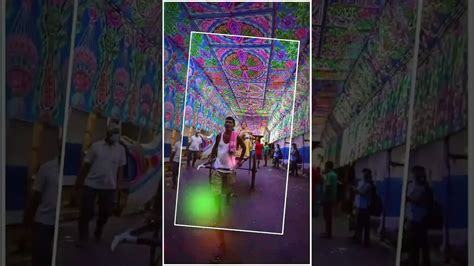 সেজে উঠেছে প্রাণের শহর দুর্গা পুজোর সাজে 😍 ️ Short Durgapuja2022 Youtube