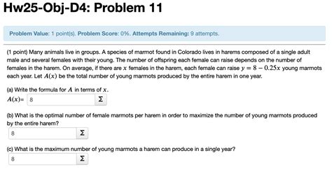 Solved Hw Obj D Problem Problem Value Point S Chegg Com