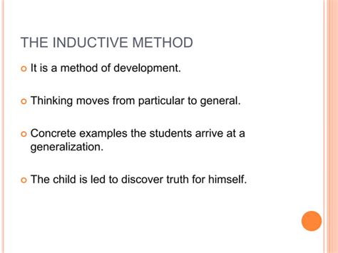 Deductive And Inductive Method Ppt